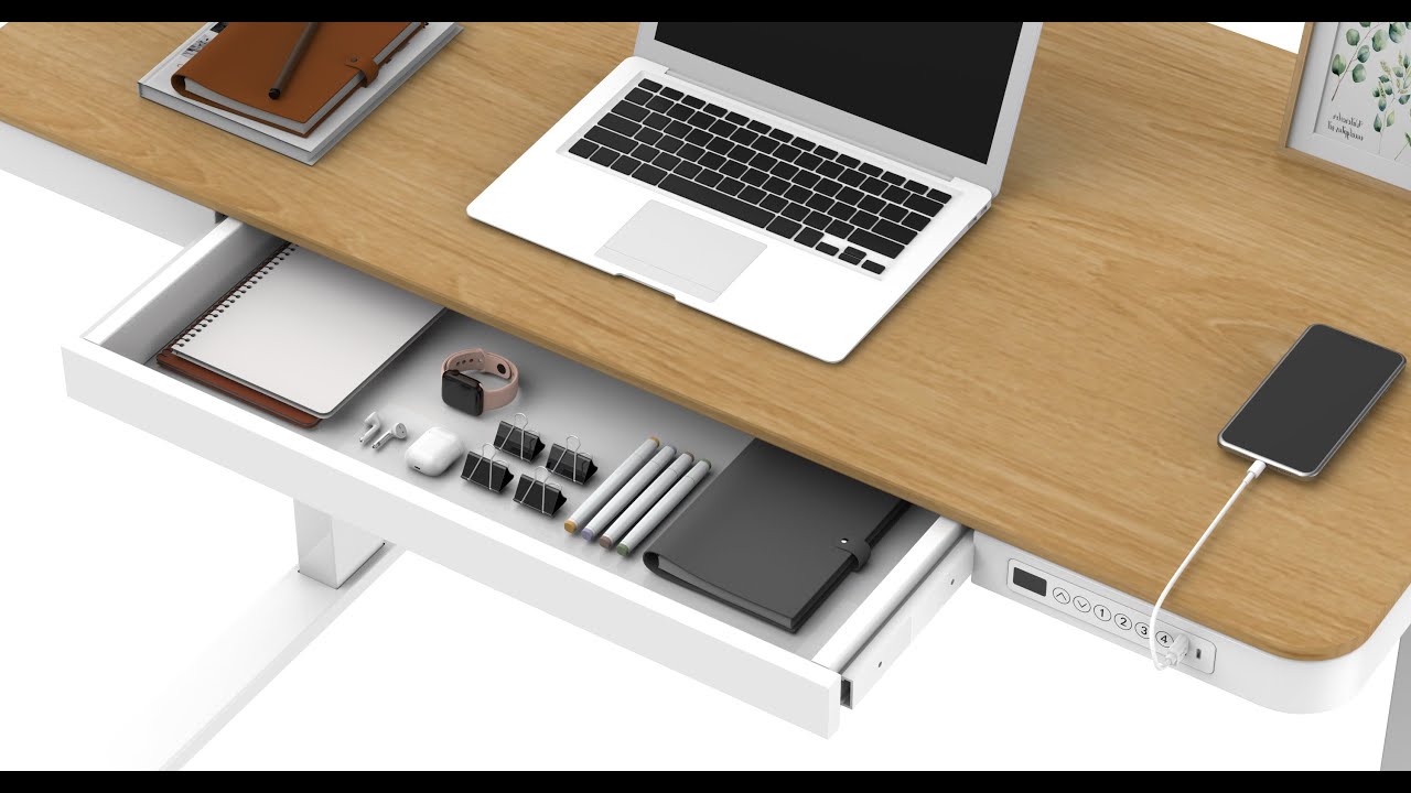 Height Adjustable Desk - YouTube