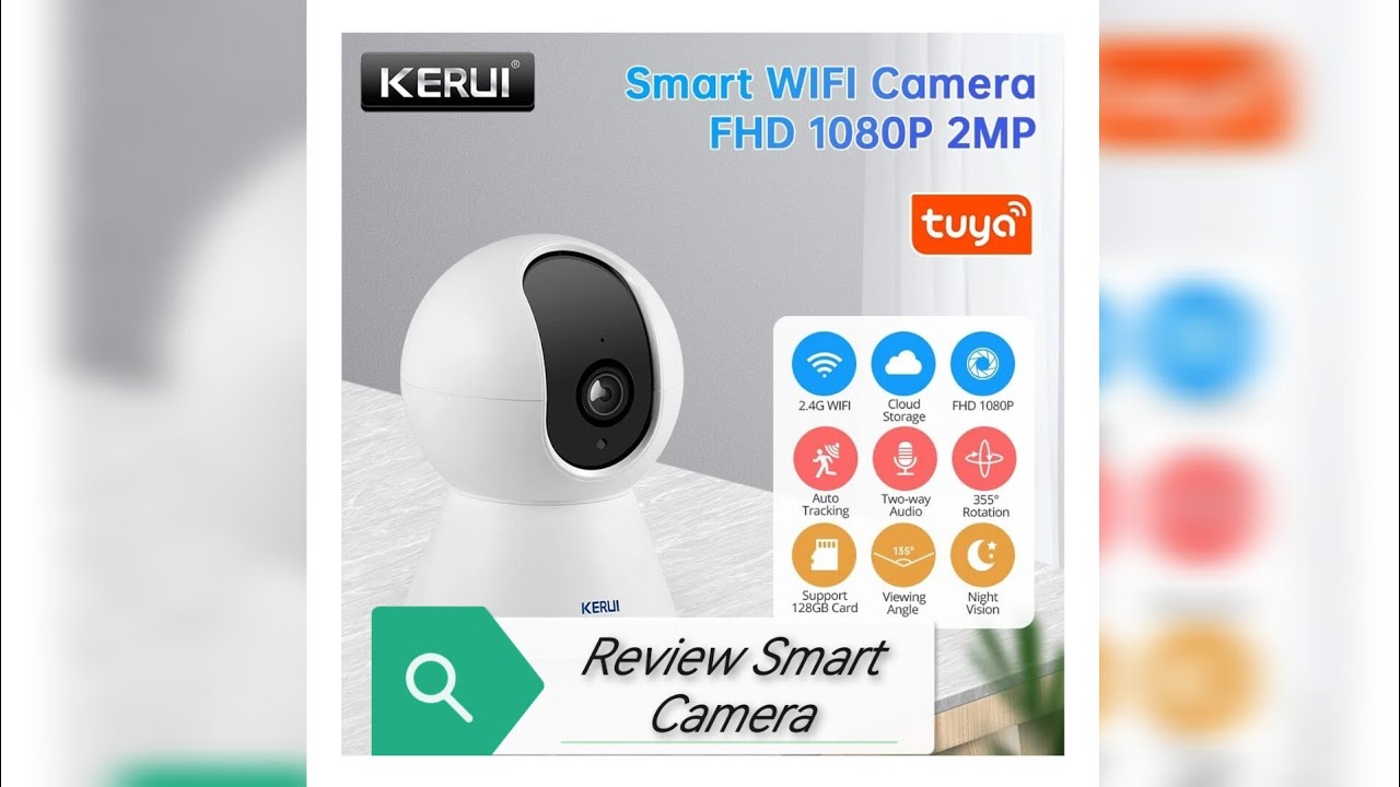 Camara Inteligente -Tuya Smart. (Smart Cámera Kerui) - YouTube