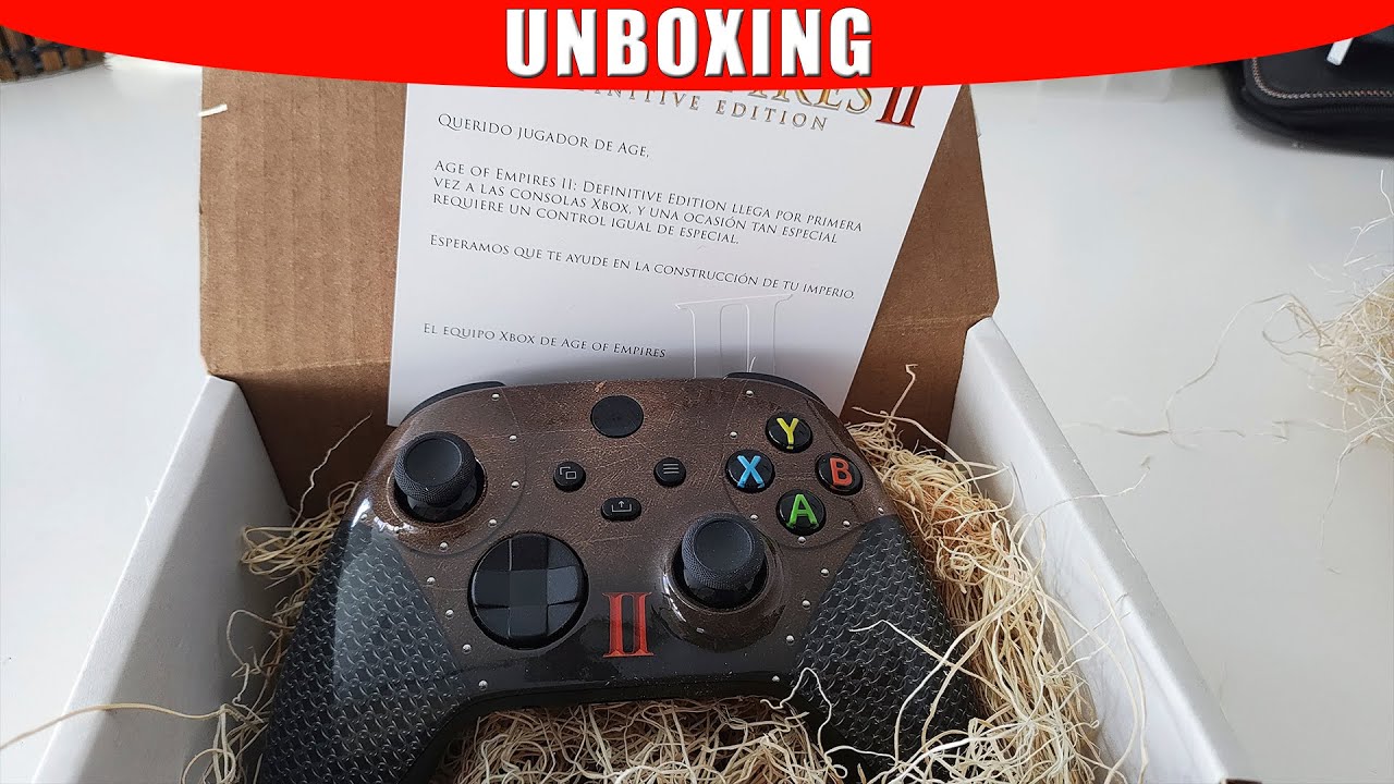 4K| Unboxing pad Age of Empires II Definitive Edition, ASMR (o no ...