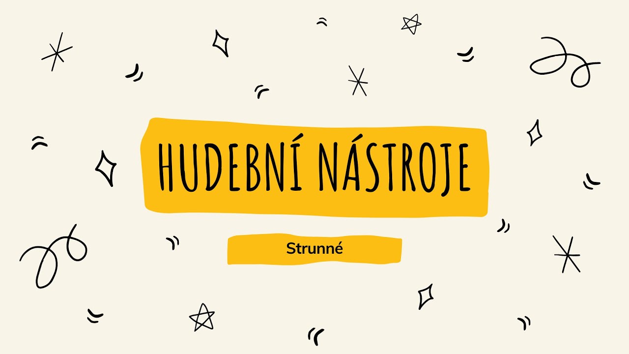 Hudební nástroje - Strunné - YouTube