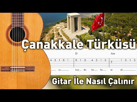 Çanakkale Türküsü - Gitar Tab
