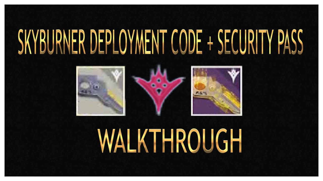Skyburner Deployment Codes and Security Pass (Walkthrough) - YouTube