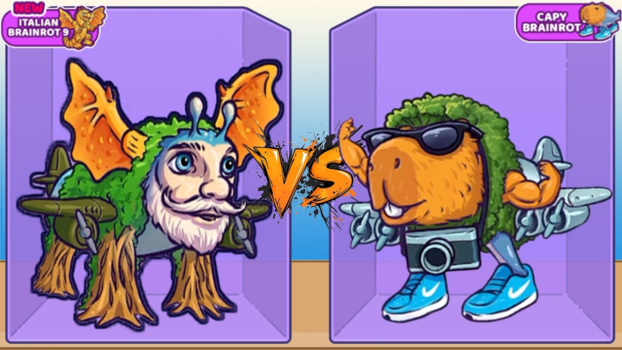 Merge Fellas ITALIAN BRAINROT 09 VS CAPY BRAINROT ⁉️ Boss + Boss I New ...