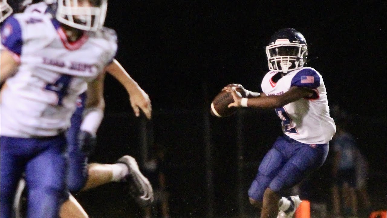 Cedric Goins Jr. 7th Grade Football Highlights - YouTube