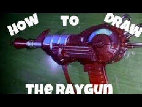 How to draw a raygun off of callofduty bo3 - YouTube