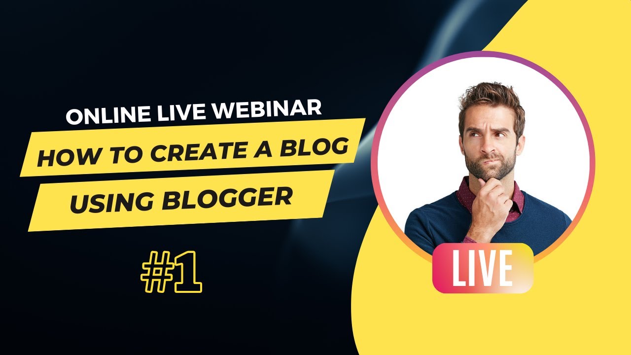 1. Creating a blog using blogger || Bloger website tutorial - YouTube