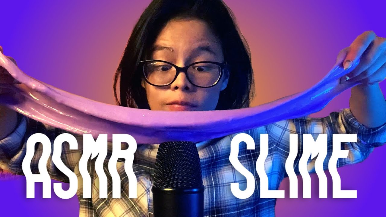 ASMR con SLIME | Sticky Sounds - YouTube