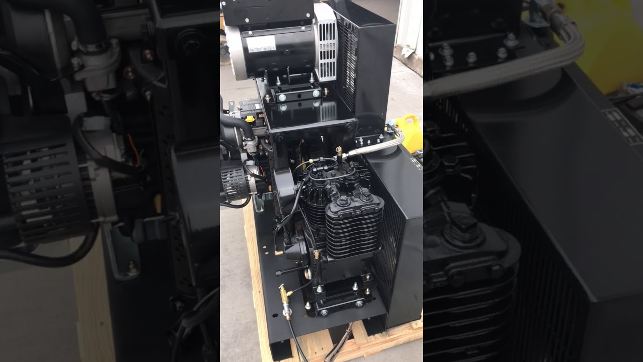 Custom compressor, welder, generator jump starter - YouTube
