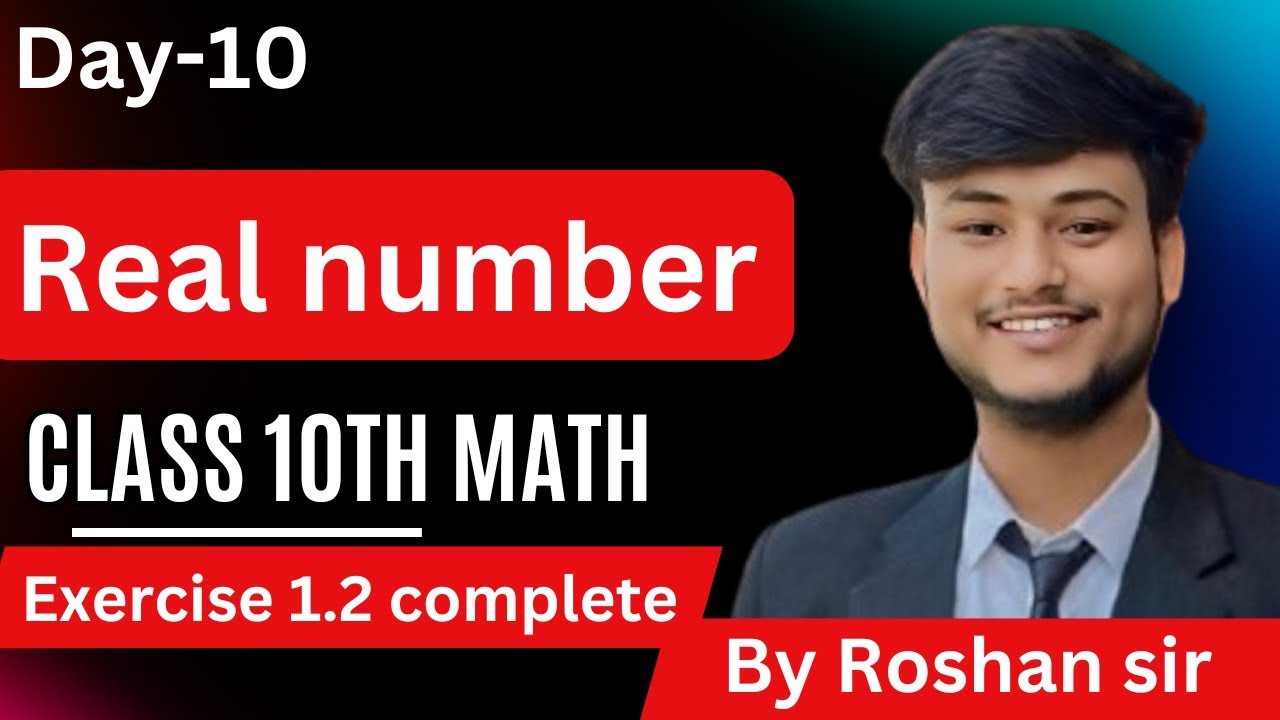 Class 10th math Real no(वास्तविक संख्या) | NCER Exercise 1.2 math | Board exam 2025 | day-10 ...