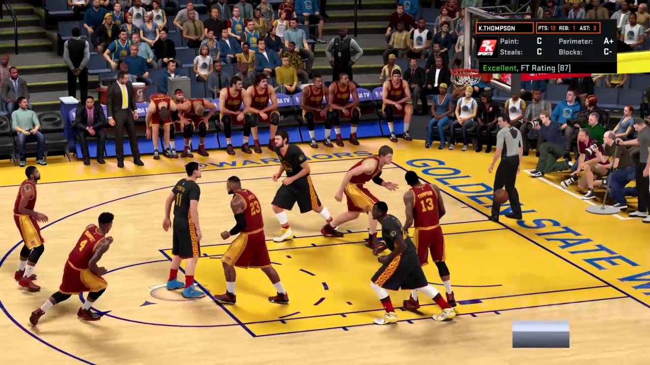 NBA 2k16 first game part 2 - YouTube