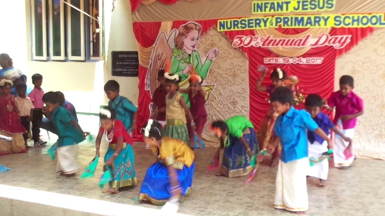 Kutties traditional Dance for Annual day - YouTube
