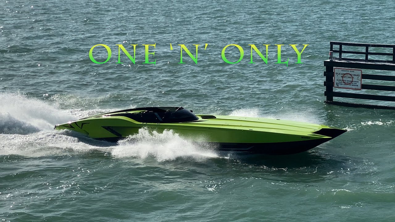 One and only Lamborghini Boat in Key Biscayne South Florida | Lambo ...