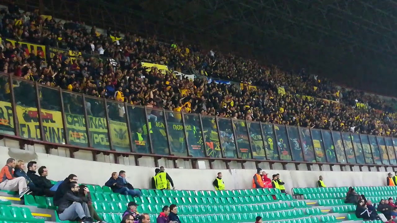 AEK Fans in action in Milan p.11 - YouTube