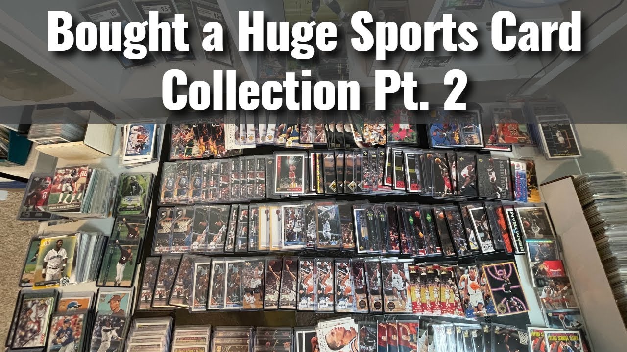 I Bought A Huge Sports Card Collection - Part 2 - YouTube