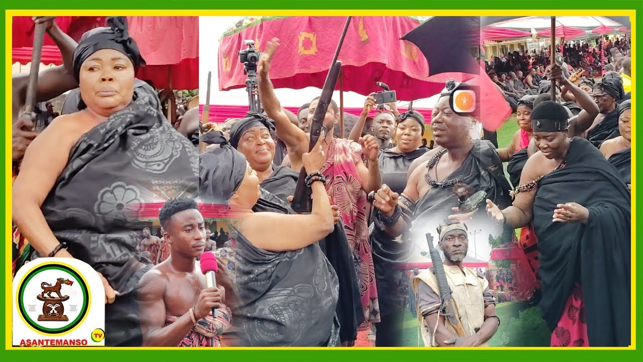 Ejisu Hemaa Nana Yaa Asantewaa II Amazing Display At Bechem As ...
