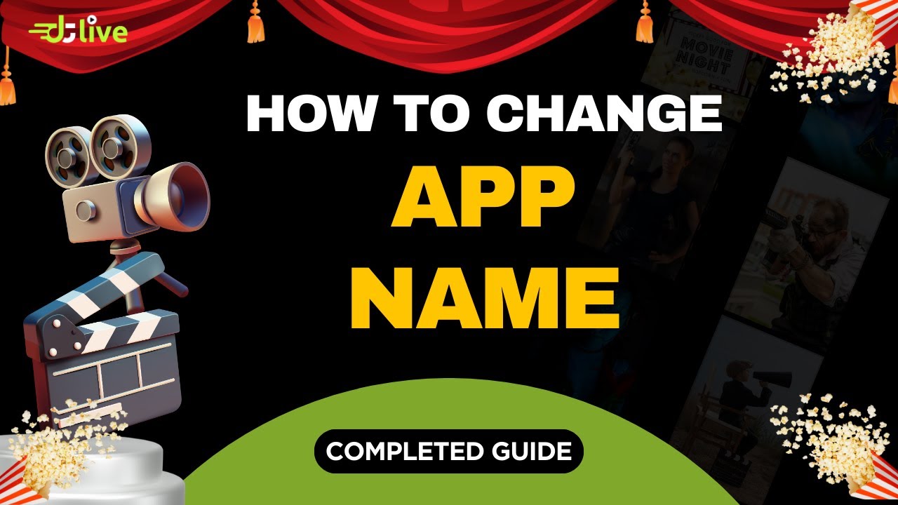 How to Change AppName in Application - YouTube