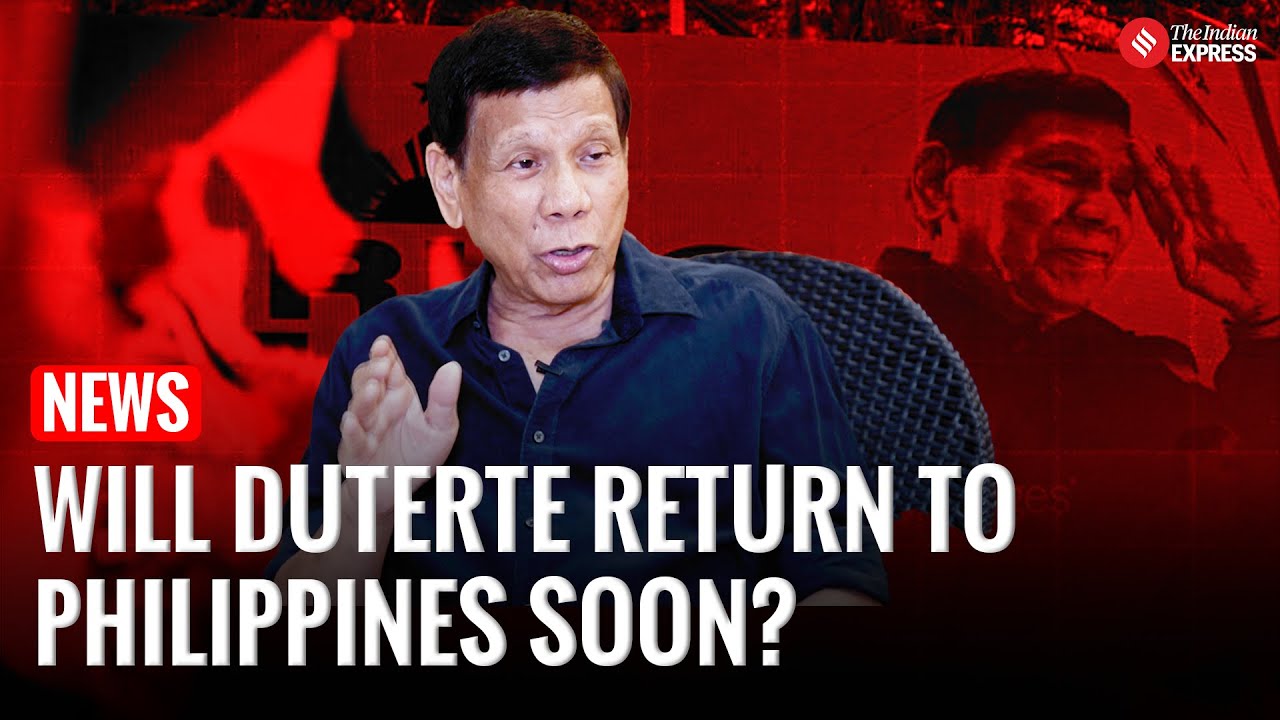 Duterte's Return to Philippines In question Amid ICC Legal Battle ...
