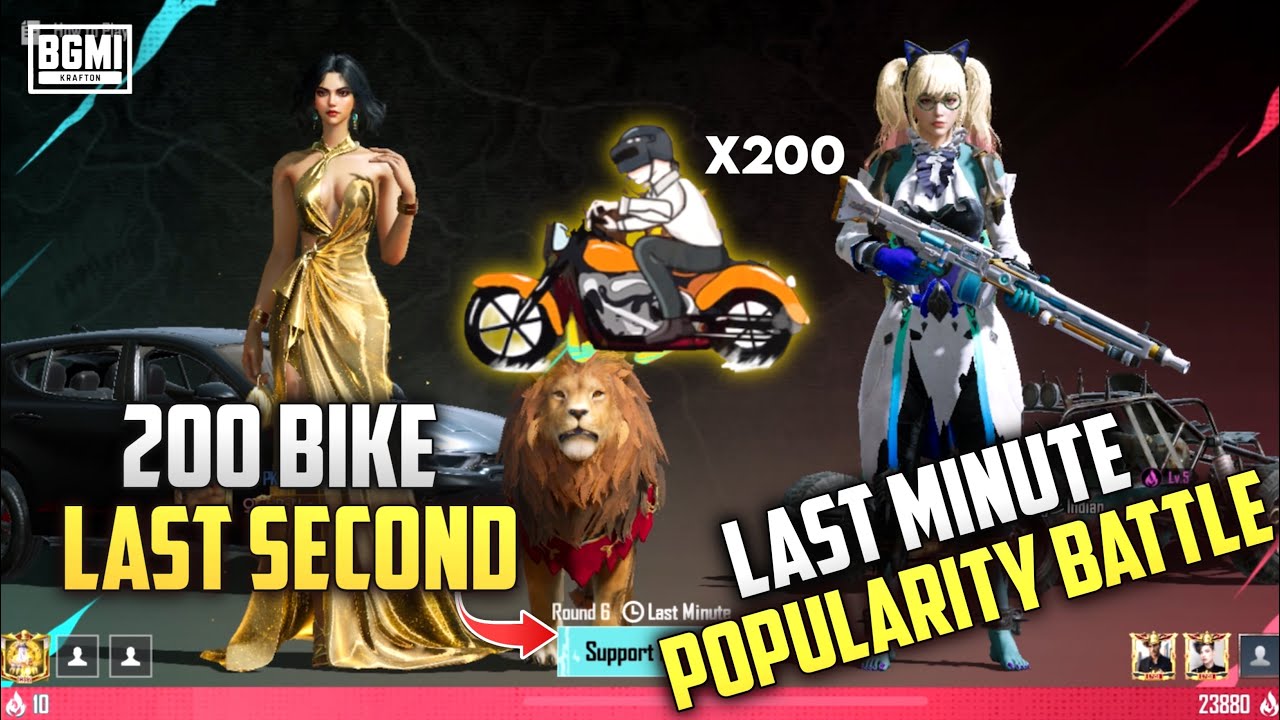 LAST MINUTE POPULARITY BATTLE ROUND 6 | POPULARITY BATTLE PK 10 KAISE ...
