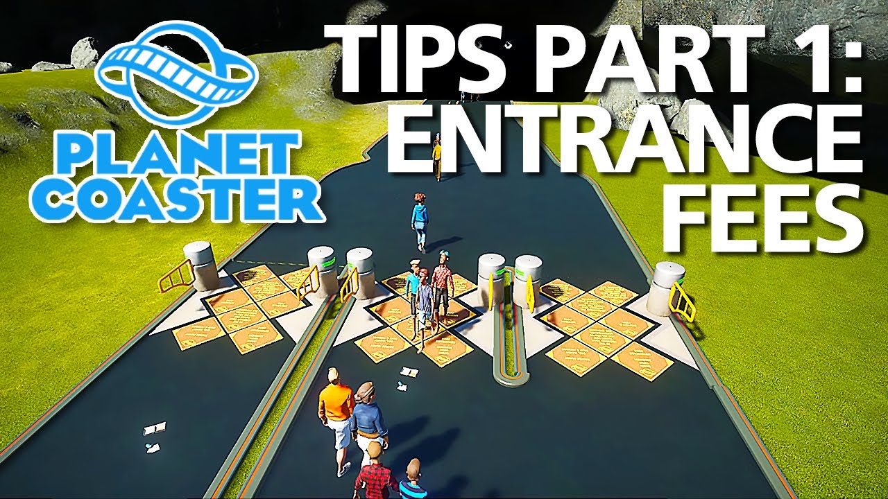 Planet Coaster TIPS & TRICKS Part 1: Entrance Fees - YouTube