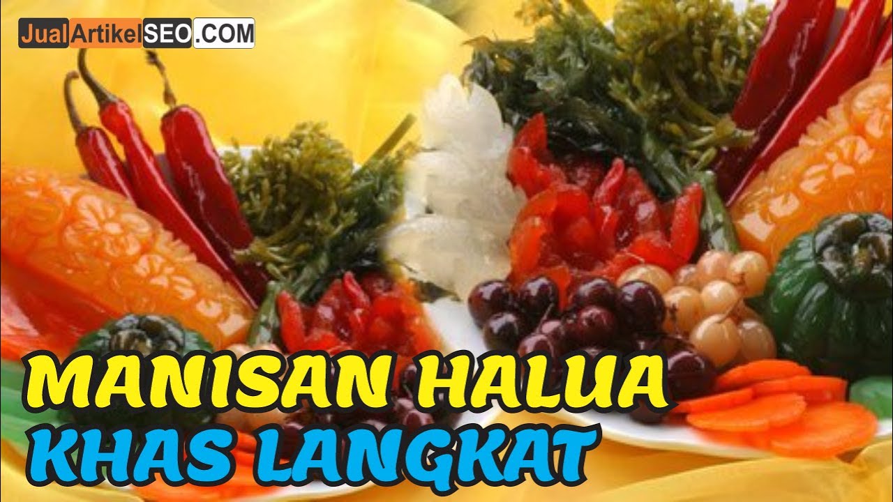 Manisan Halua Khas Langkat, Kudapan Tradisional Lezat - YouTube
