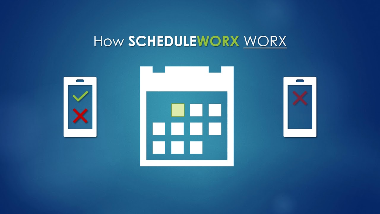 Organize your appointments with SCHEDULEWORX - YouTube