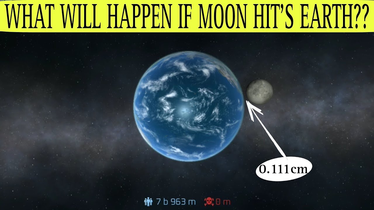 What will happen if Moon hit's Earth??? 🤔🤔 - YouTube