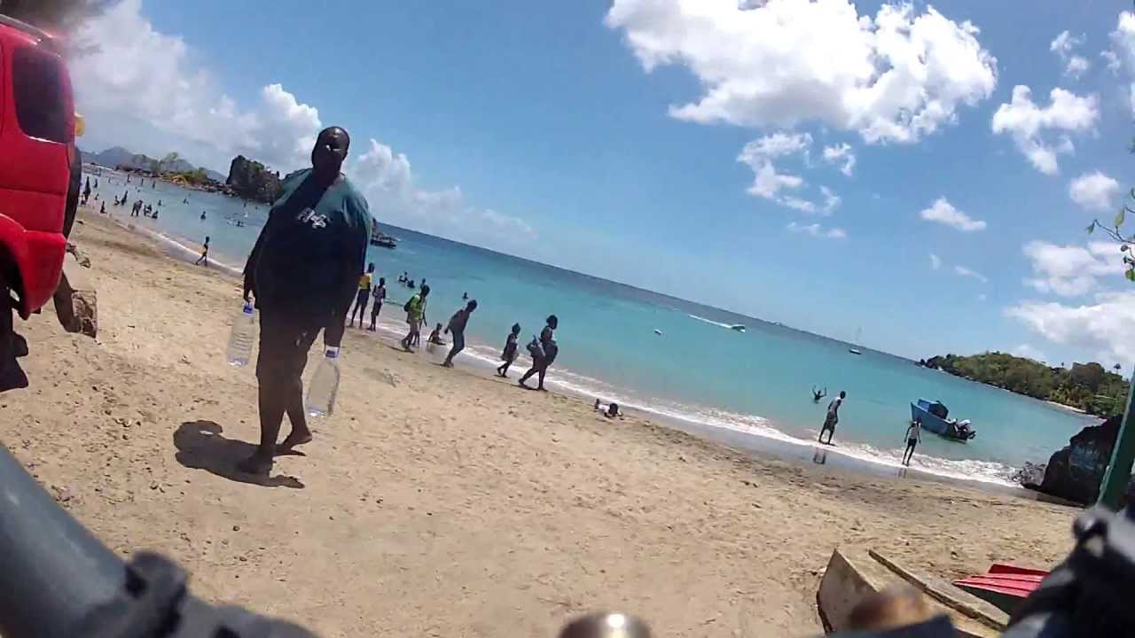 St Vincent and the Grenadines, Indian bay - YouTube
