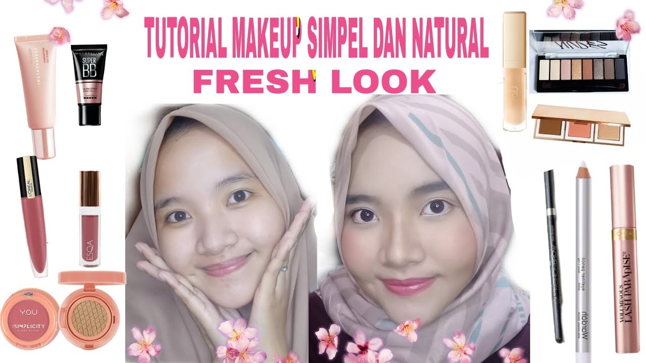 TUTORIAL MAKEUP SIMPEL. TIPIS TAPI MAKSIMAL ! - YouTube
