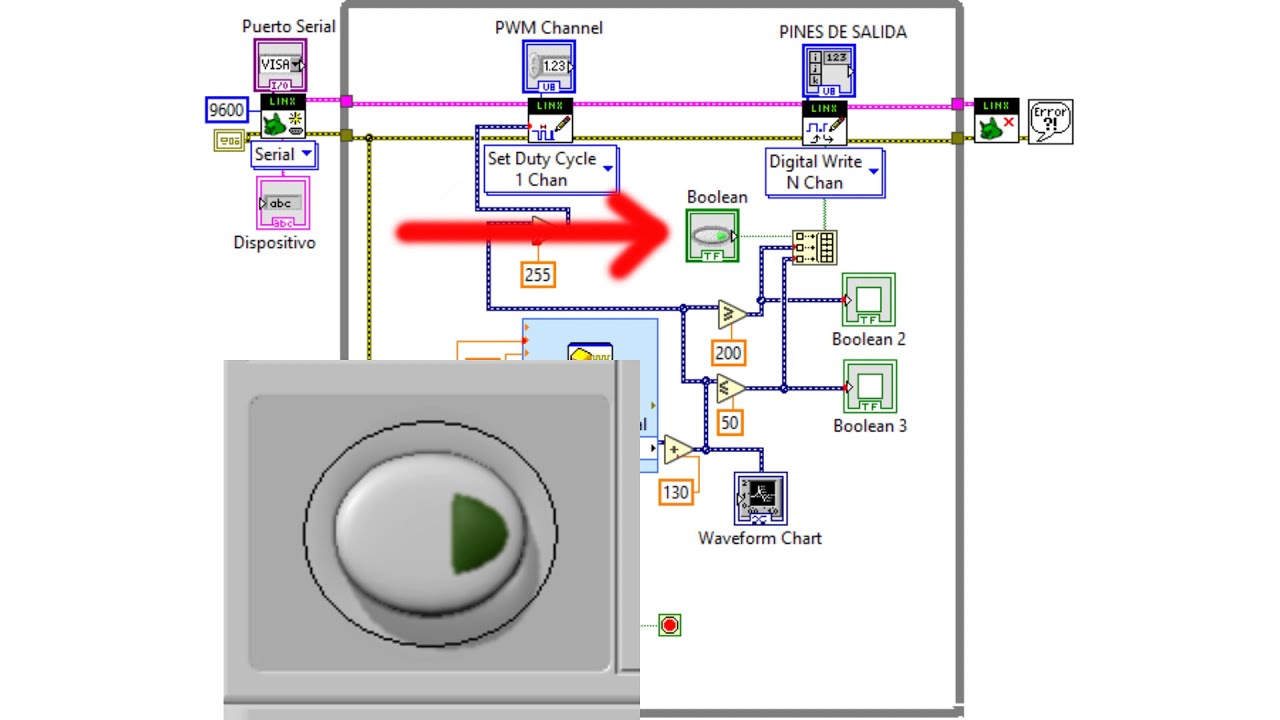 LabVIEW con Arduino | Práctica 4: Señal de Cuadratura - YouTube