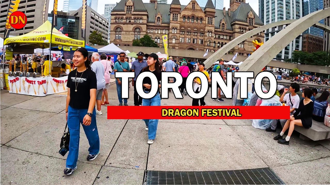 TORONTO / DRAGON FESTIVAL ( Sept 2023 ) DOWNTOWN - YouTube