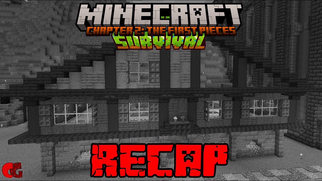 Minecraft Survival Recap - Chapter 2: The First Pieces (Ep 11 - 20 ...