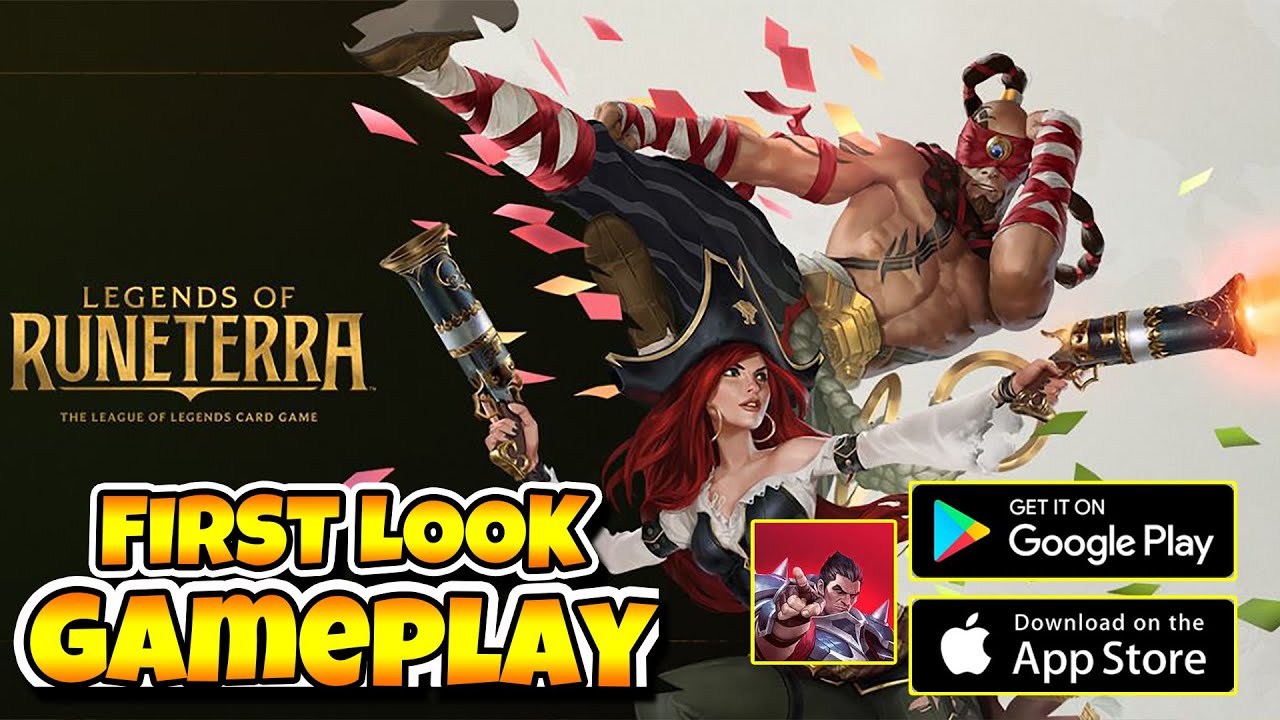 Legends of Runeterra Gameplay/First Look/New Mobile Game - YouTube