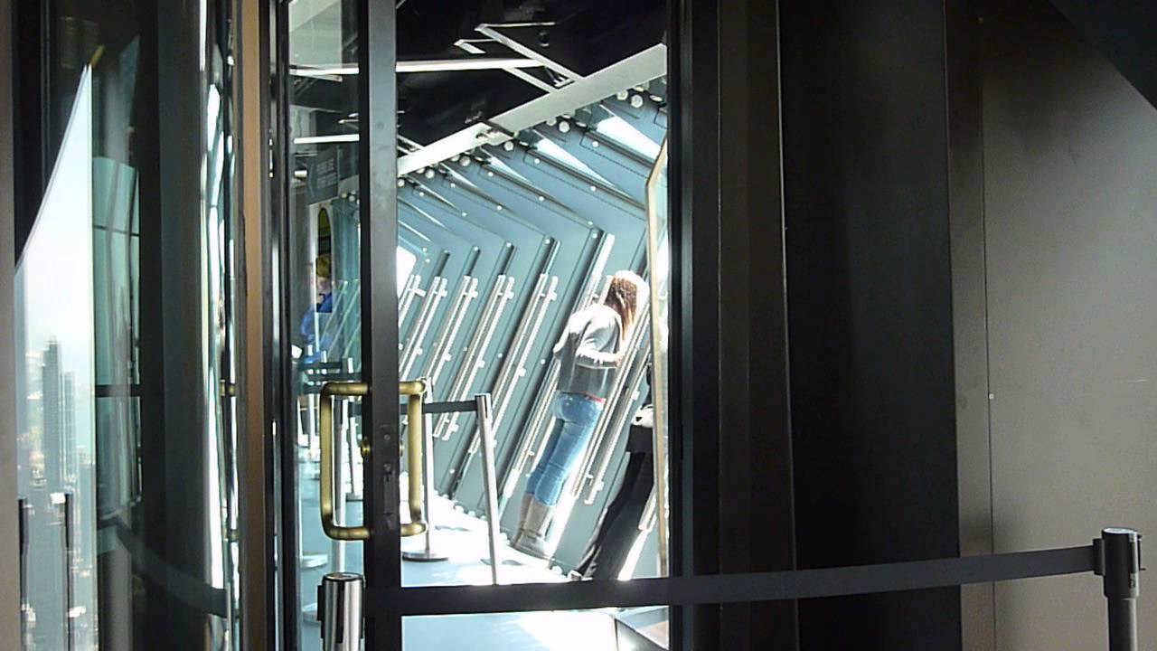 Chicago's Tilt Ride in John Hancock Bldg - YouTube