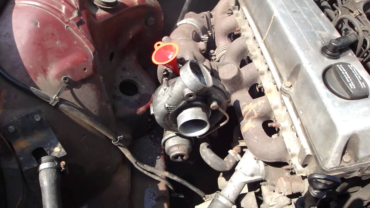 W123 OM 603 Turbo - YouTube