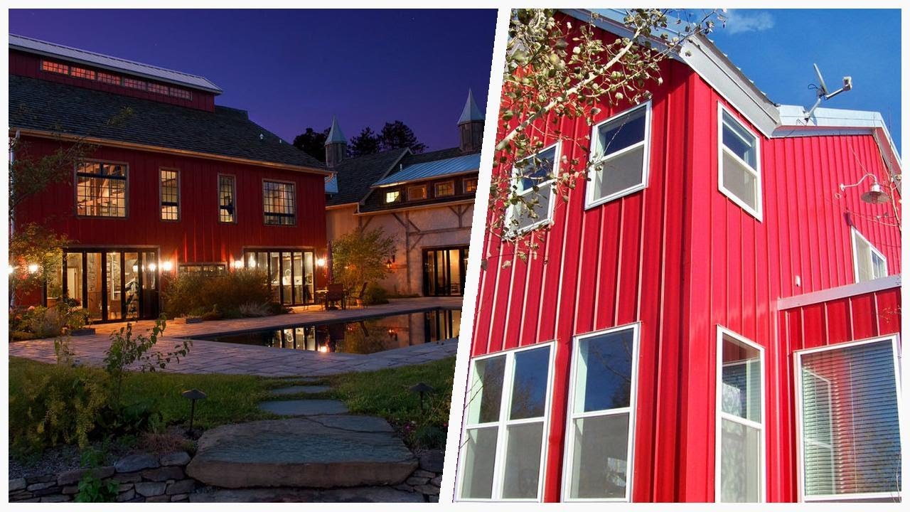 75 Red Metal Exterior Home Design Ideas You'll Love ⭐️ - YouTube