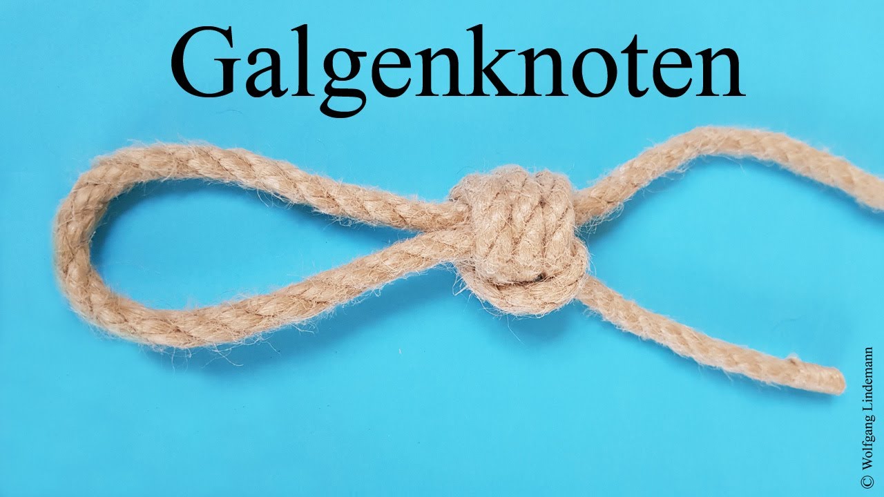 Galgenknoten (Gallows Knot) - YouTube