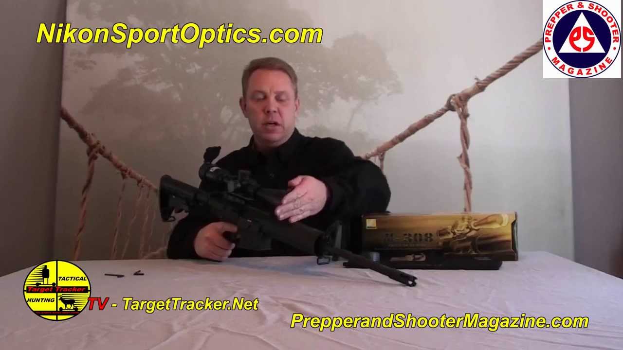 Nikon M 308 BDC 4×16 800 scope DPMS AR10 308 TactSquad from Prepper and ...
