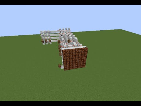 Minecraft Redstone 2x2 Pixel Display Tutorial - YouTube