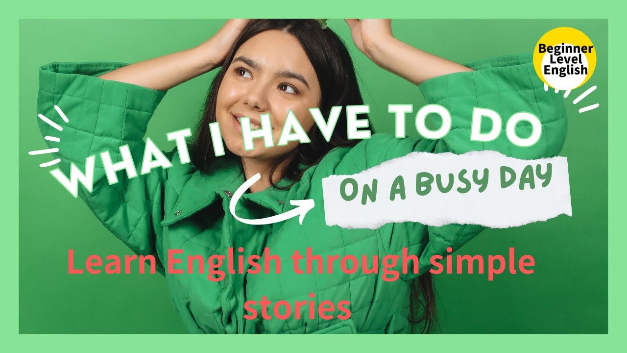 In 2 min, you'll learn must-know English phrases! Learn "I have to" and ...