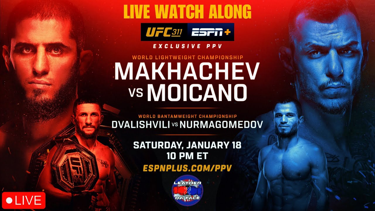 UFC 311 Live Watch Along - YouTube