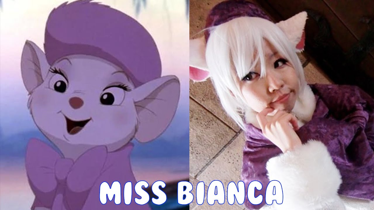 Le avventure di Bianca e Bernie Personaggi nella vita reale - YouTube