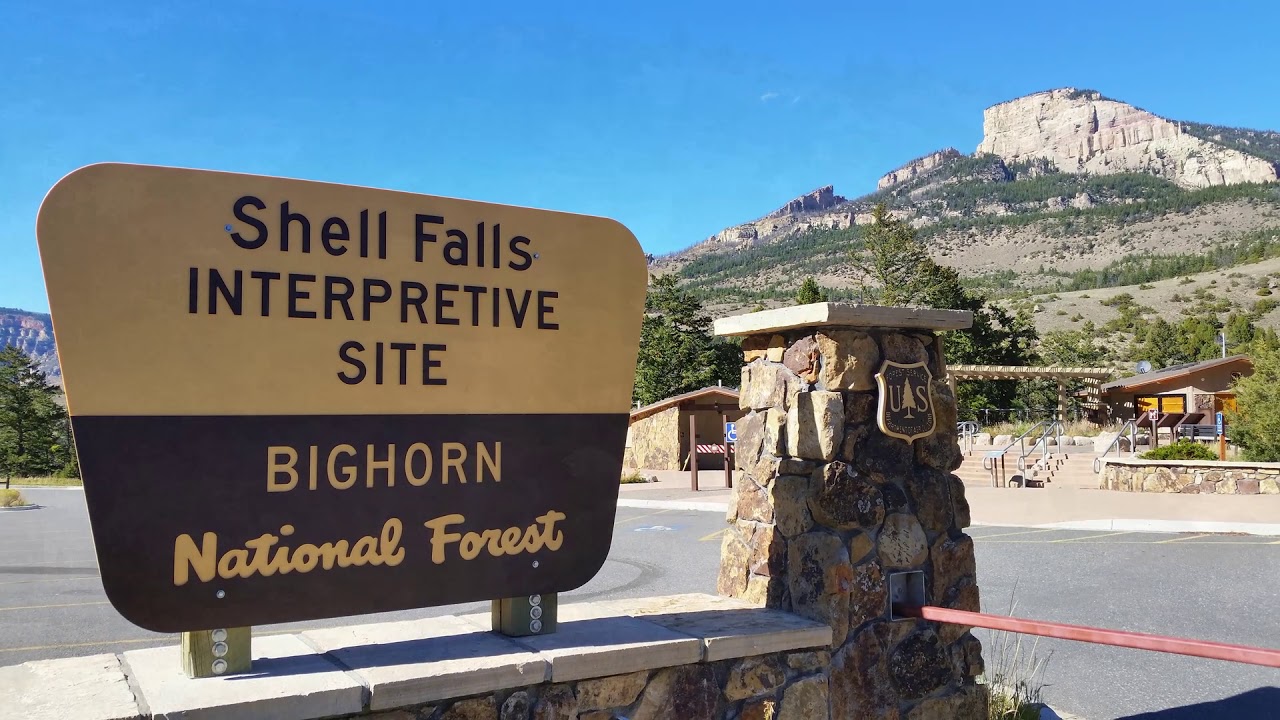 Lovely Shell Canyon and Shell Falls - Near Greybull, Wyoming - YouTube