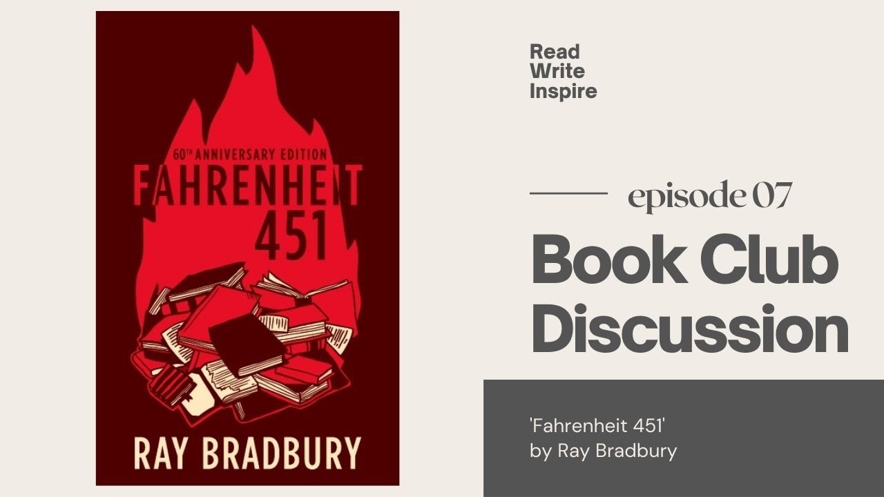 Book Club Discussion - Fahrenheit 451 by Ray Bradbury - YouTube