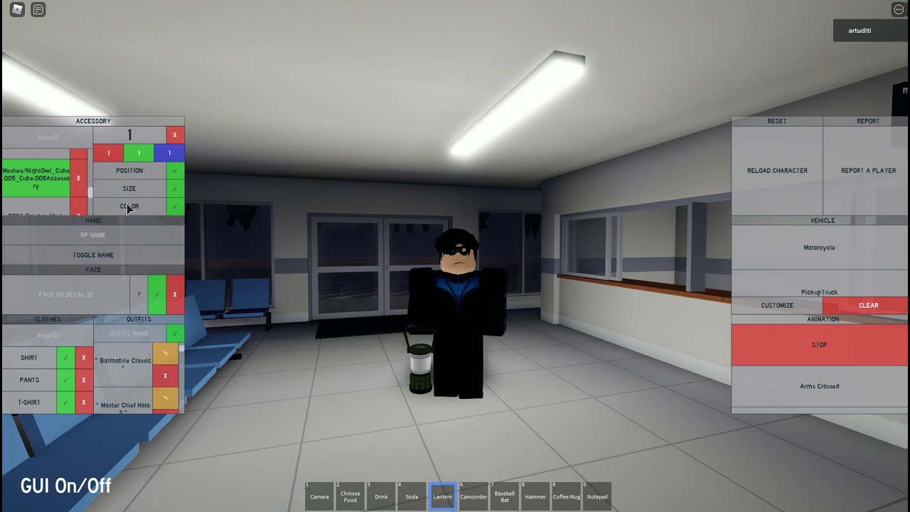 How to make Nightwing (Titans) in Roblox CSOM - YouTube