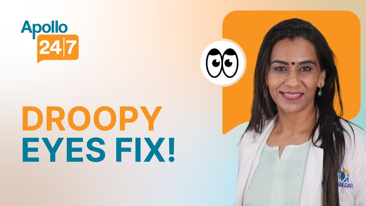 How to Fix Droopy Eyes? | Dr. Shubhra Goel - YouTube