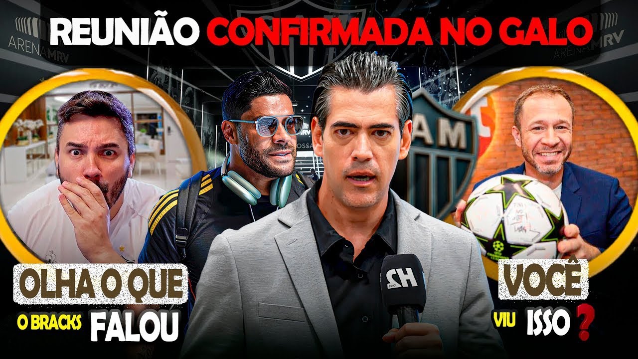 ⚠️ REUNIÃO CONFIRMADA NO GALO 🤩 LEIFERT FALOU DO GALO 😮 O BRACKS NÃO ...