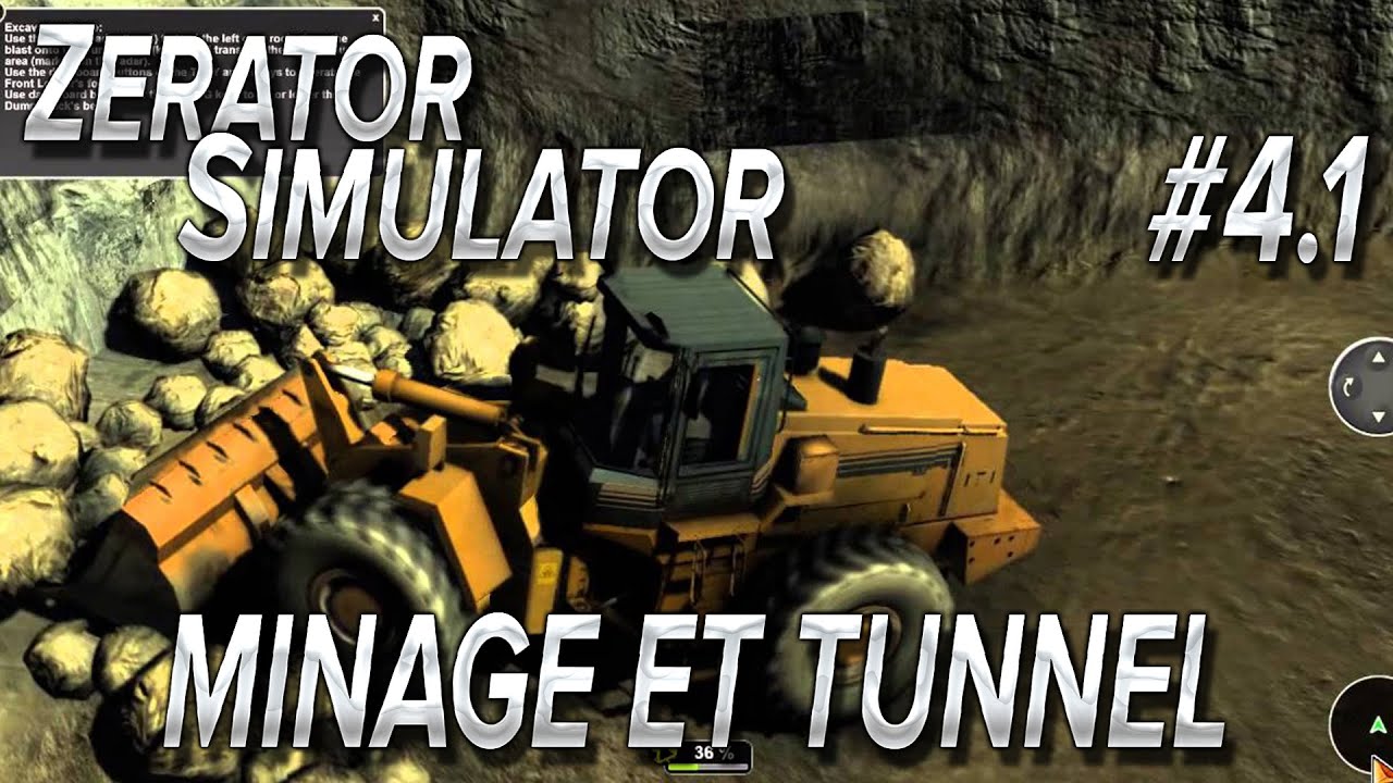 ZeratoR Simulator #4.1 : Minage et tunnel simulator - YouTube