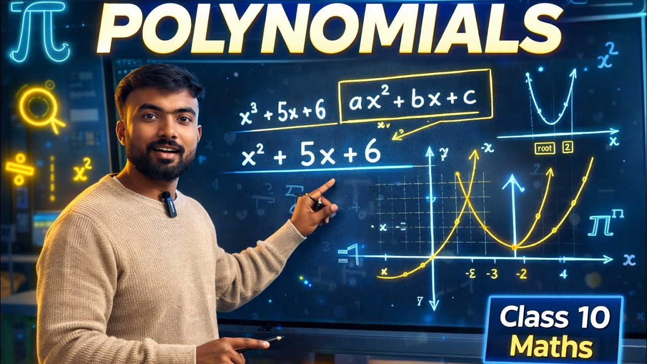 Polynomial | CLASS 10 | PYQ| MOST IMPORTANT QUESTIONS | EK CLASS ...