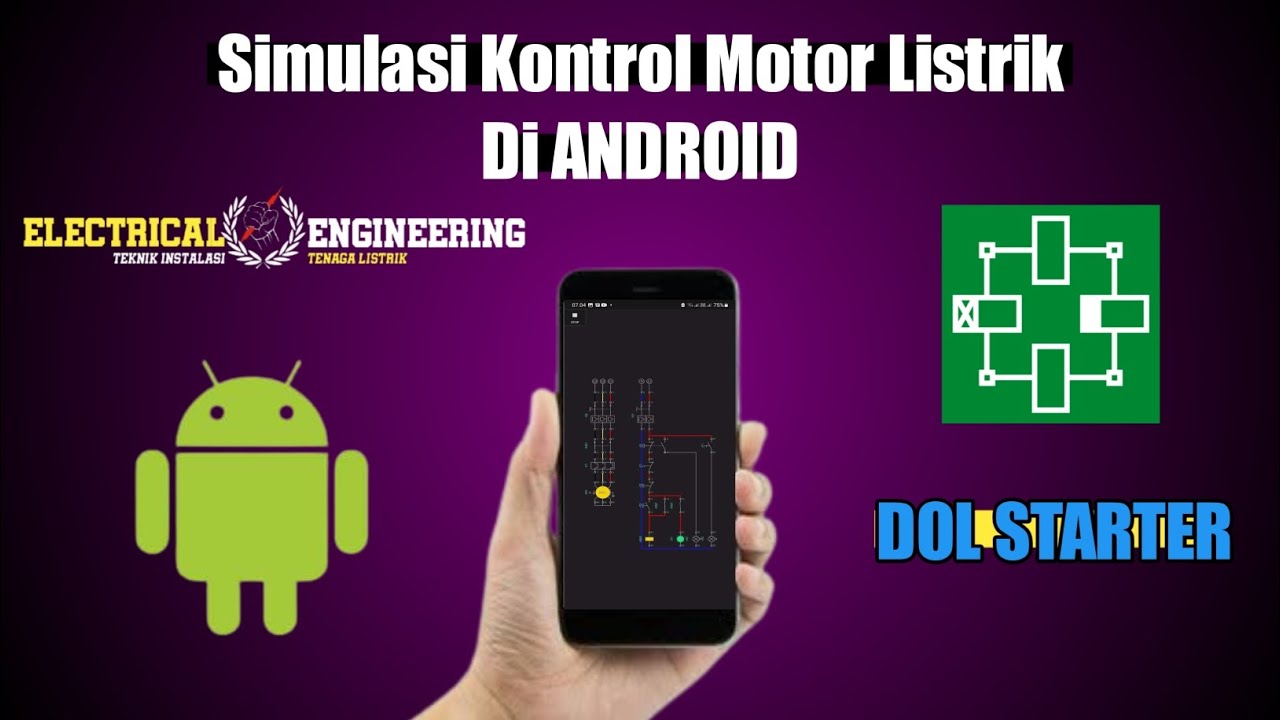Cara merakit kontrol motor listrik di Android. Simurelay Electrical ...