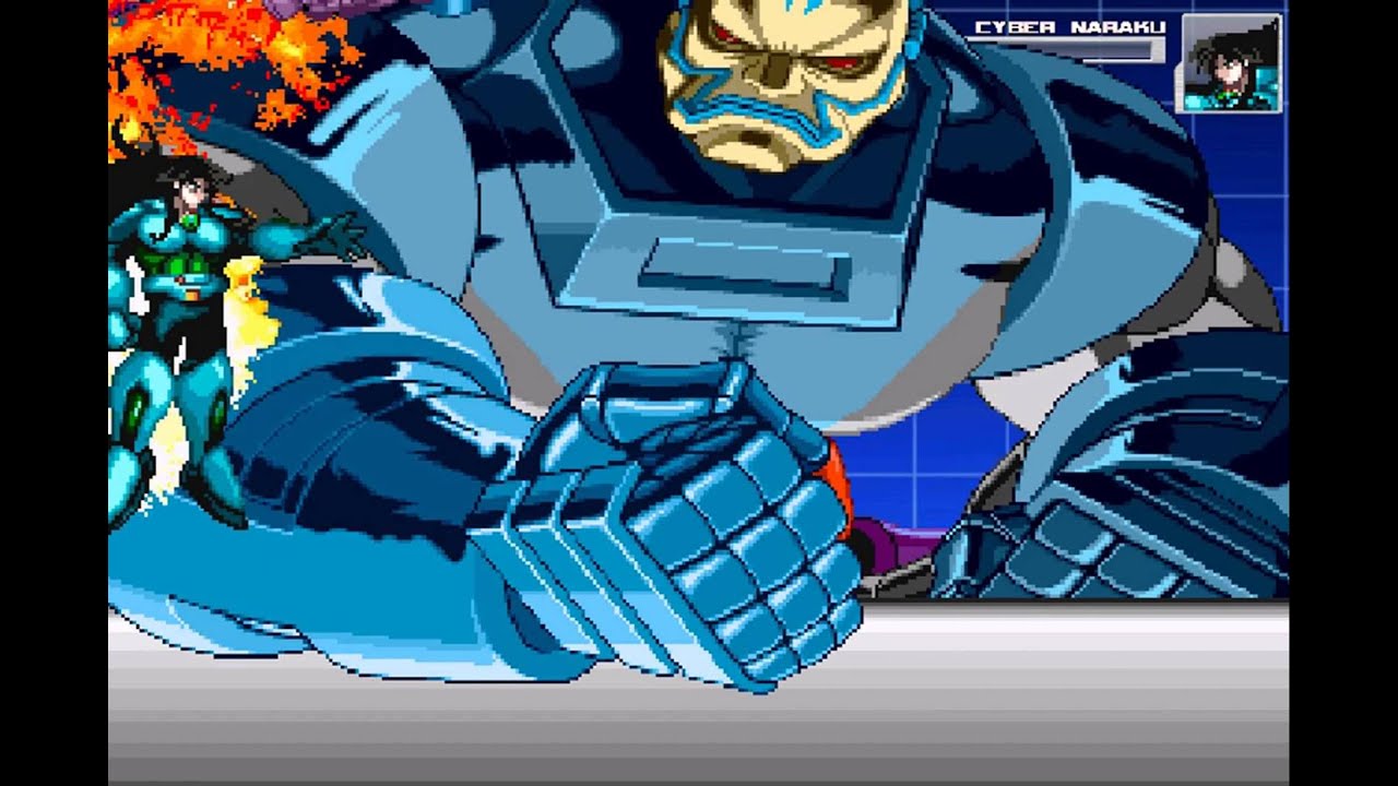 [MUGEN] - Apocalypse & Onslaught vs Cyber Naraku HD - YouTube